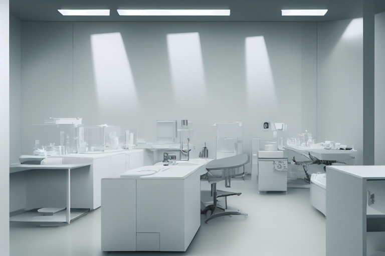 Laboratory / 研究室・実験室 Free Illuistrations / フリー背景素材 | AIPICT