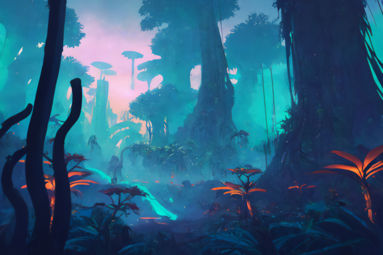 Free Background illustrations of a "Unknown Planet"
