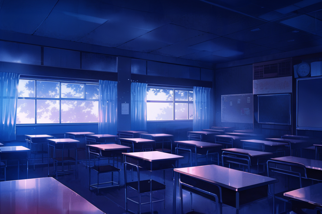 free background illustration of "classroom"