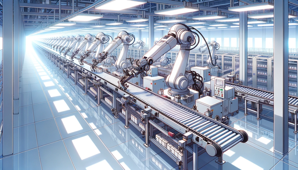 Background illustrations of a "factory"