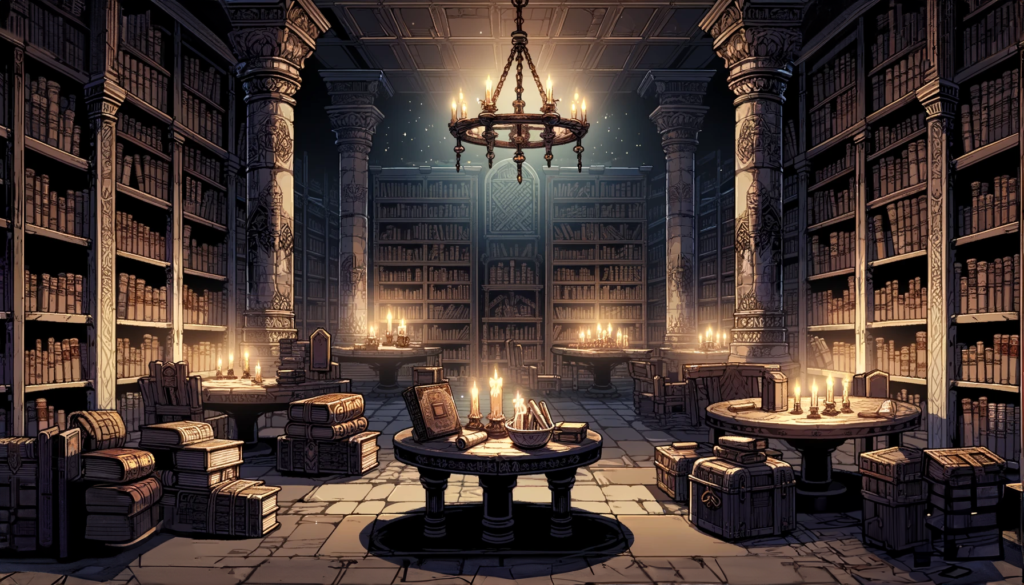 【フリー素材】ダンジョンの背景イラスト